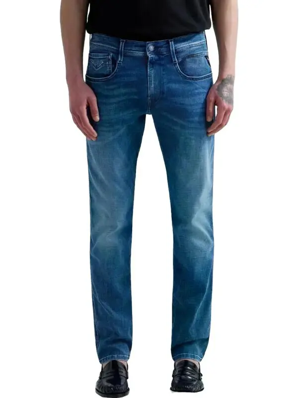 REPLAY Five-pocket Jeans - Blue