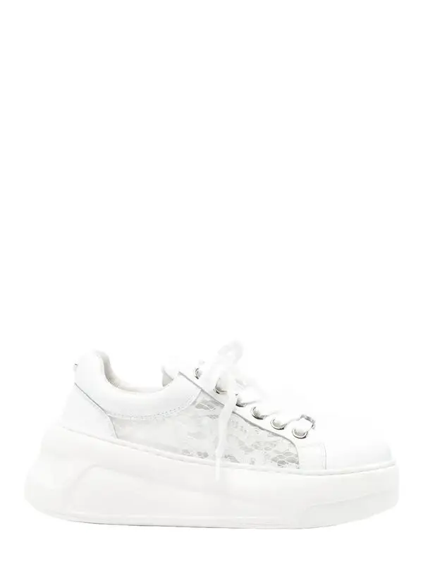 CULT Nirvana Lace Sneakers - White