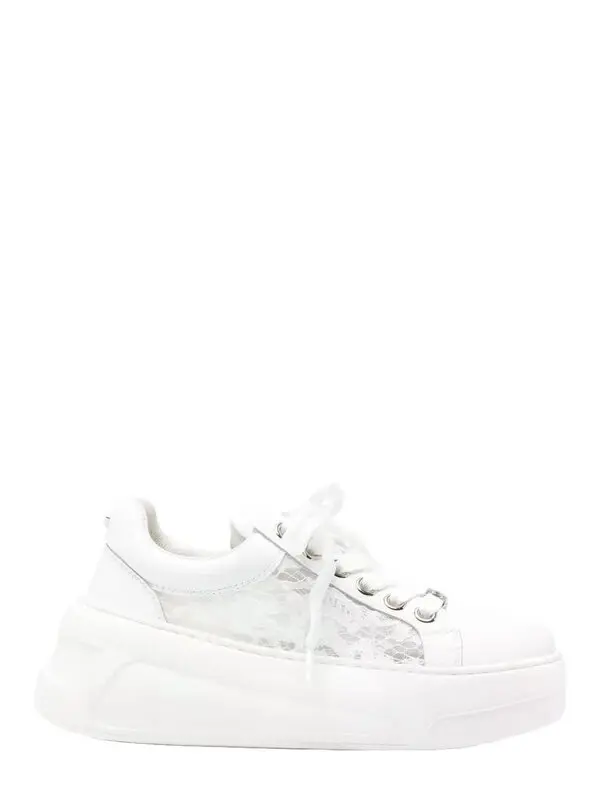 CULT Nirvana Lace Sneakers - White