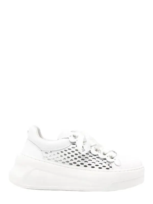 CULT Nirvana Perforated Sneakers - White