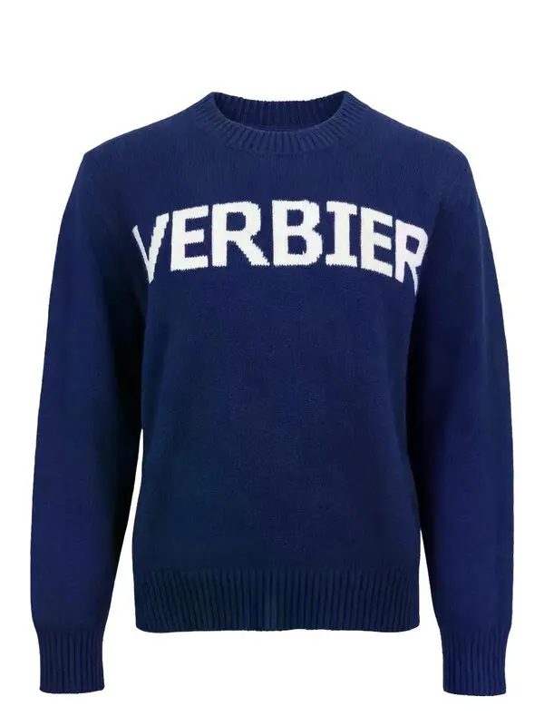 JURTA Crewneck Sweater - Blue
