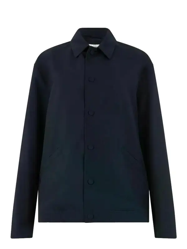 VALSTAR Buttoned Wool Jacket - Blue