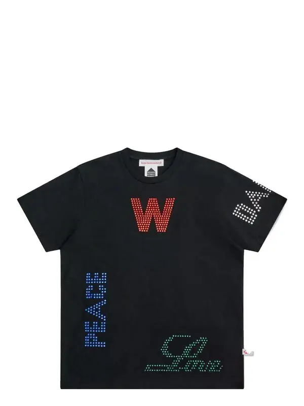 WALTER VAN BEIRENDONCK Crew-neck T-shirt - Black
