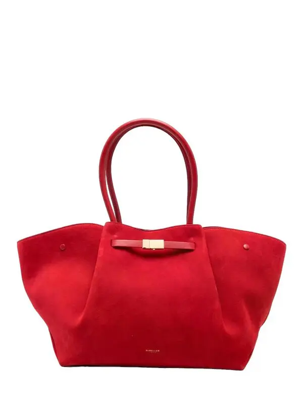 DEMELLIER Suede Shoulder Bag - Red