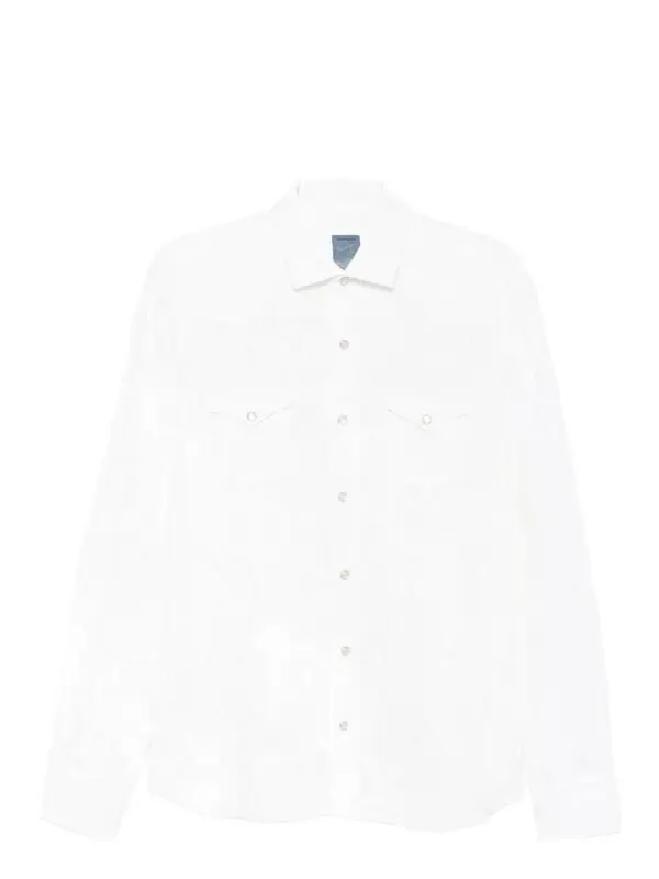 BARBA NAPOLI Chest-pocket Shirt - White