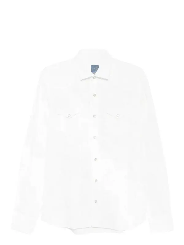 BARBA NAPOLI Chest-pocket Shirt - White