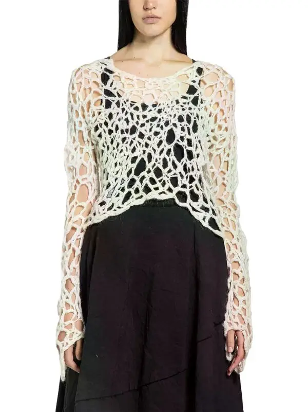 HALOS Cables Merino Wool Sweater - Neutrals