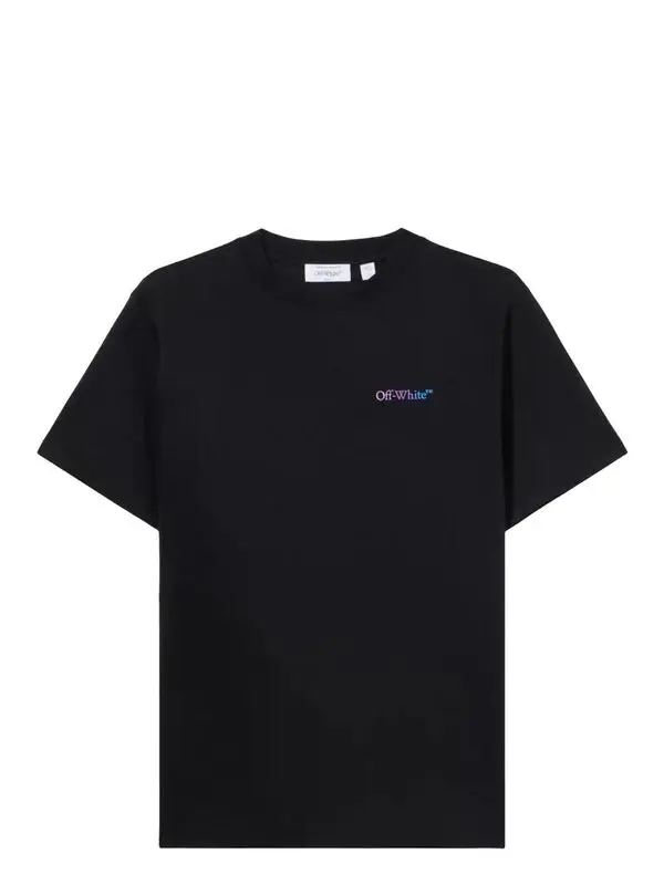 Off-White Gradient-logo T-shirt - Black