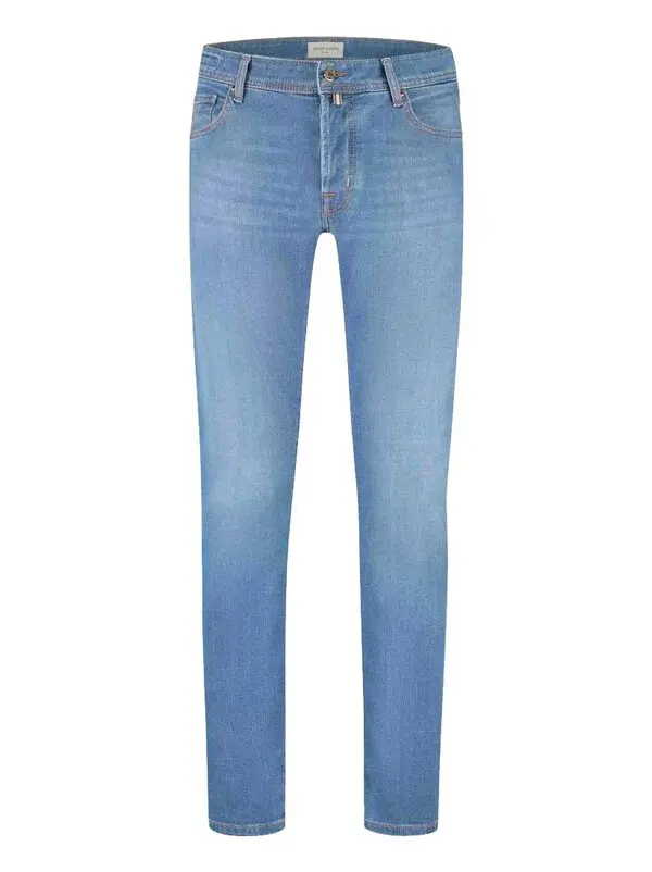 Jacob Cohen Belt-loops Straight-leg Jeans - Blue