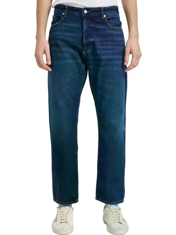 ICON DENIM LOS ANGELES Buttoned Five-pocket Jeans - Blue