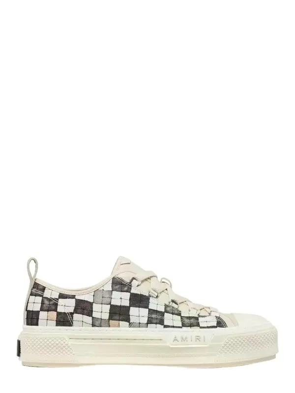 Amiri Check Sneakers - Neutrals