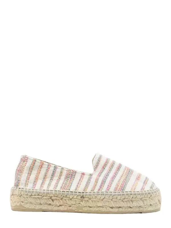 Manebí Striped Espadrilles - Neutrals