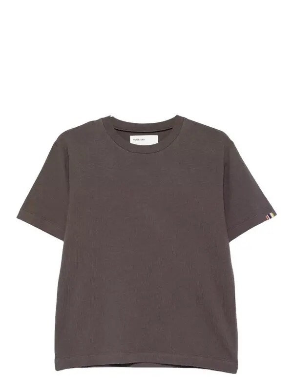 EXTREME CASHMERE X Cuba Crew-neck T-shirt - Grey