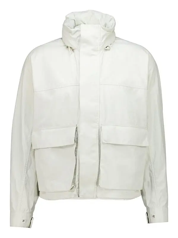 LEMAIRE Ventile® Cotton Short Rain Parka - Cream