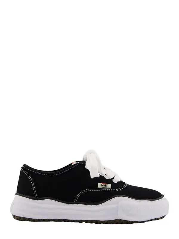 Mihara Yasuhiro Baker Canvas Low-top Sneakers - Black