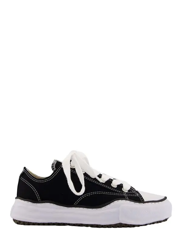 Mihara Yasuhiro Peterson Canvas Low-top Sneakers - Black