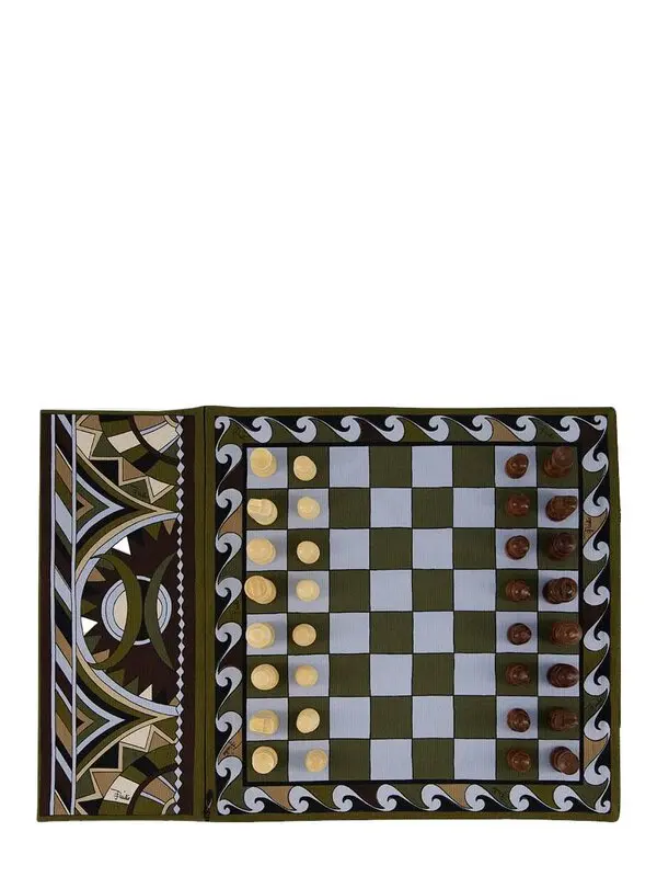 Emilio Pucci Vivara Travel Chess Set - Multicolour