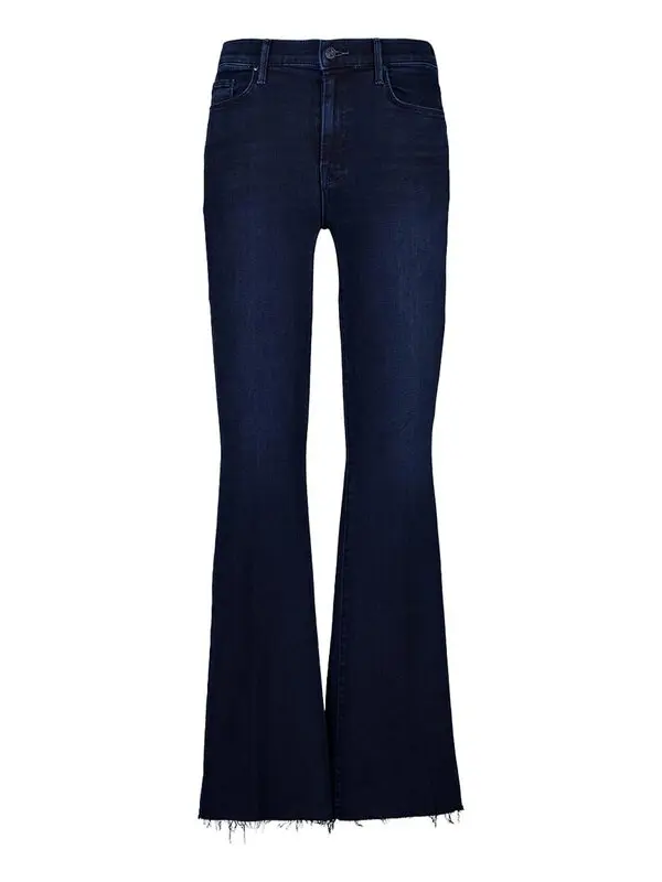 MOTHER The Weekender Fray Jeans - Blue
