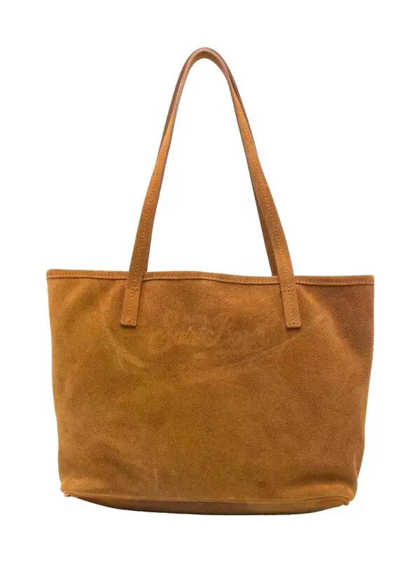 MC2 SAINT BARTH Leather Tote Bag - Brown