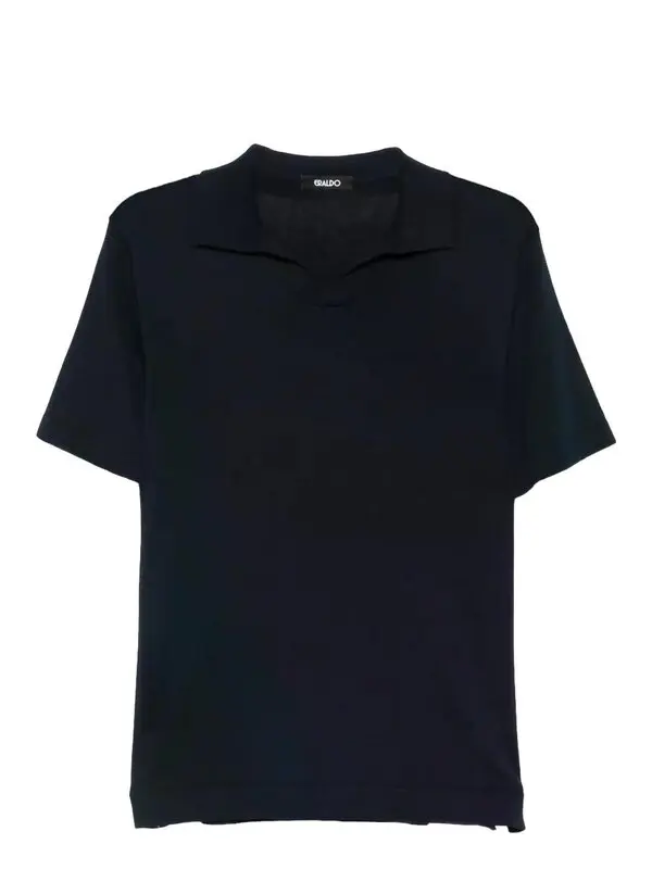 ERALDO Collar Polo Shirt - Blue