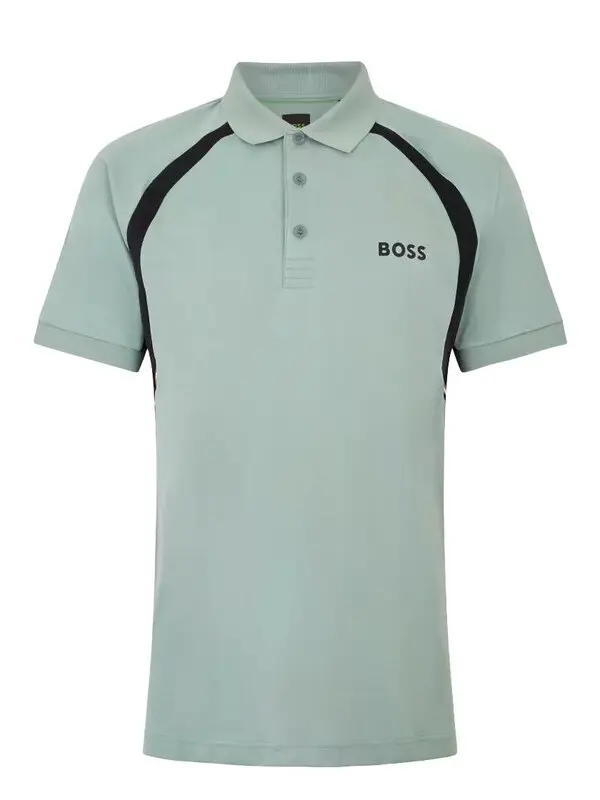 BOSS Logo Polo Shirt - Green