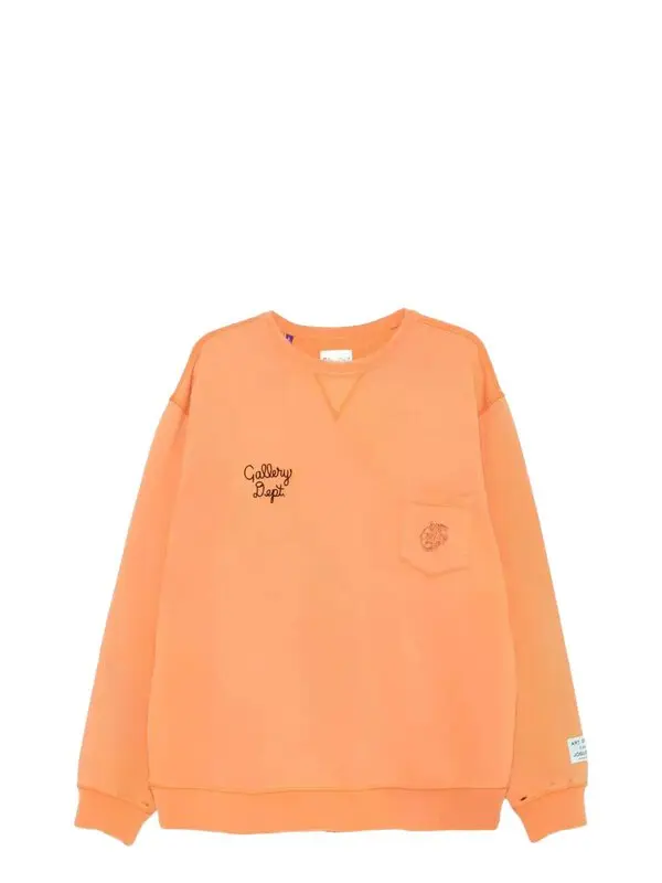 GALLERY DEPT. Art Expert Logo Sweatshirt - Orange