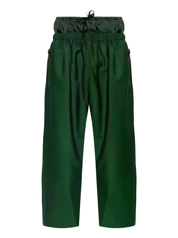 Lacoste Drawstring Waist Trousers - Green