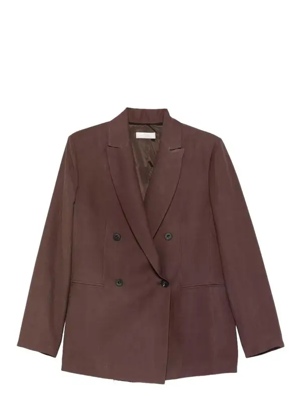 Antonelli Firenze Double-breasted Blazer - Brown