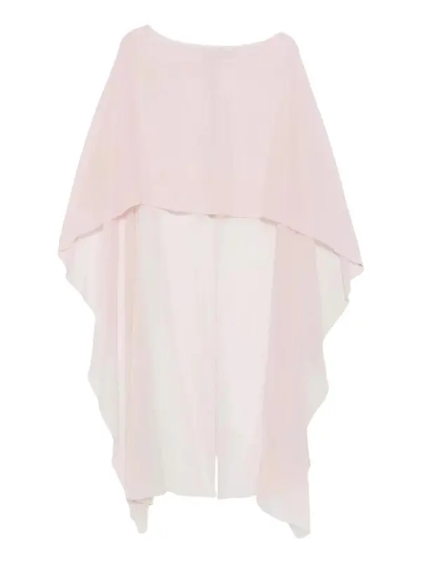 Antonelli Firenze Asymmetric Cape - Pink