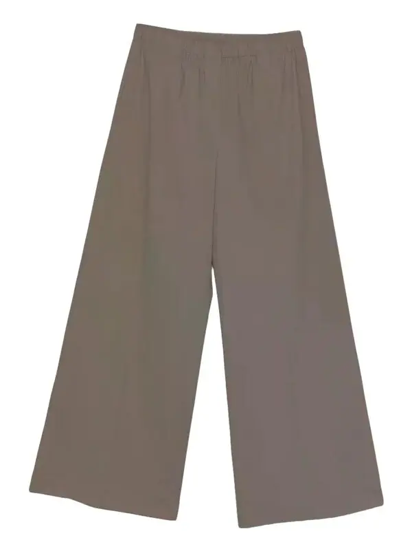 Antonelli Firenze Elasticated Wide Leg Trousers - Neutrals