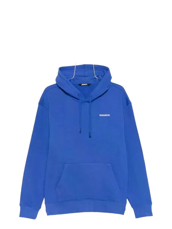 Rossignol Logo-print Hoodie - Blue