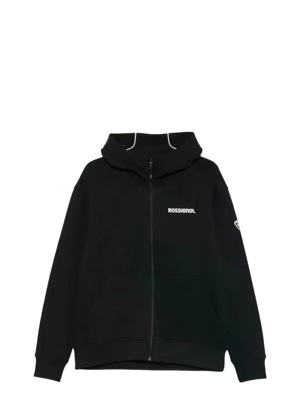 Rossignol Logo Full-zip Hoodie - Black