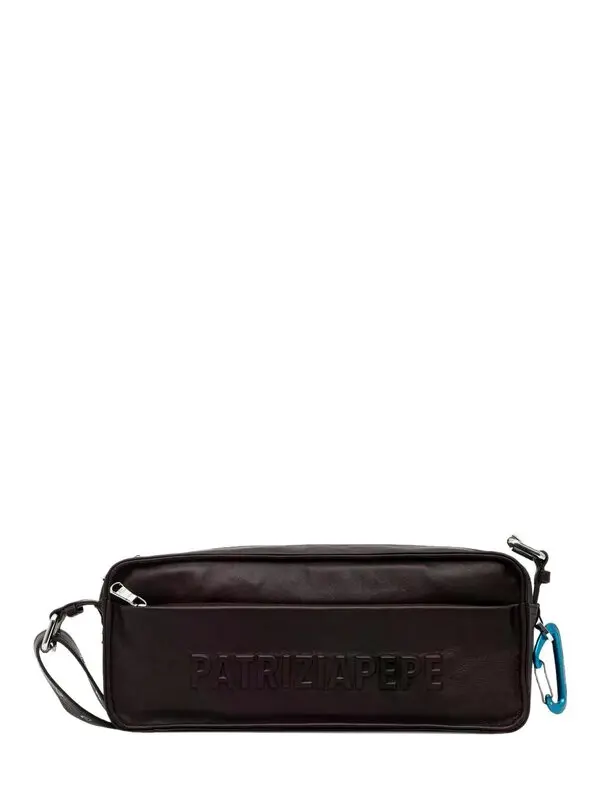 Patrizia Pepe Embossed Cross Body Bag - Brown