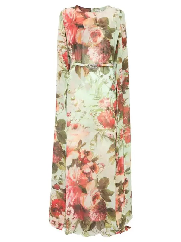Chiara Boni La Petite Robe Senka Floral Print Dress - Green