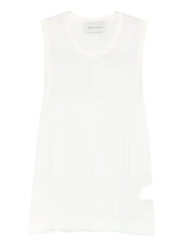 Ami Sleeveless Vest - Neutrals