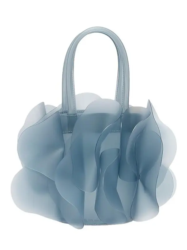 Farm Rio Small Jelly Flower Crossbody Bag - Ice Blue