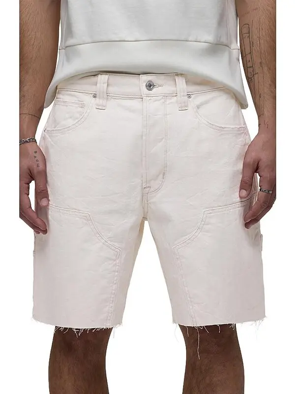 Hudson Jeans Carpenter Shorts - Ecru