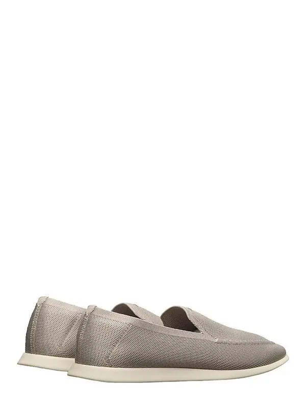 Wolf & Shepherd Swiftknit Derby Flats - Stone/white