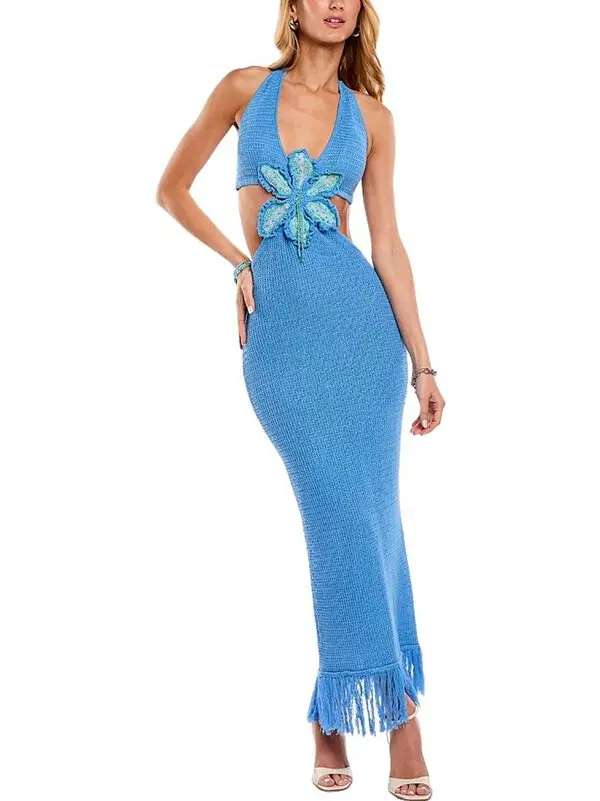CAPITTANA Starla Maxi Dress - Blue