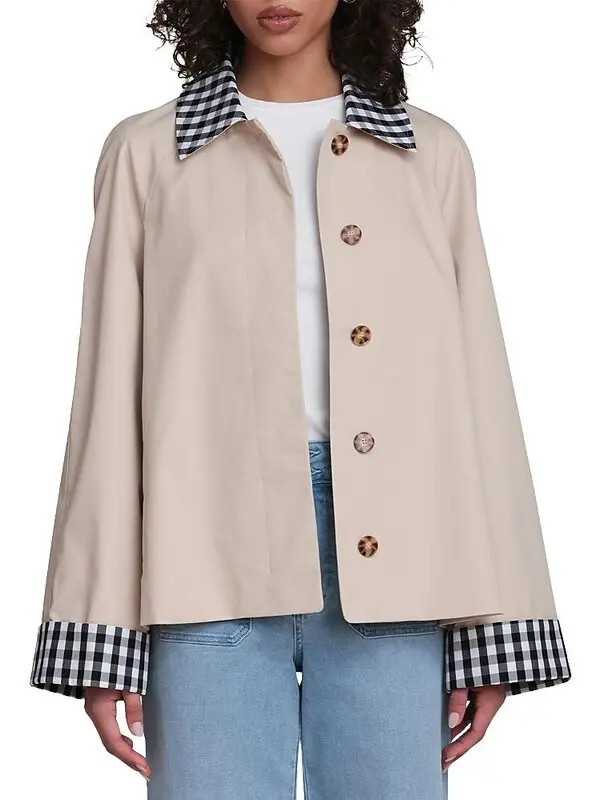 Bagatelle Crop Trench Coat - Sand