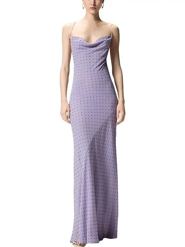 Pinko Farro Abito Georgette Gown - Q
