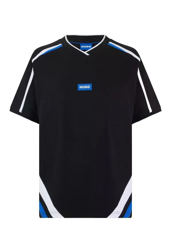 BOSS Panelled T-shirt - Black