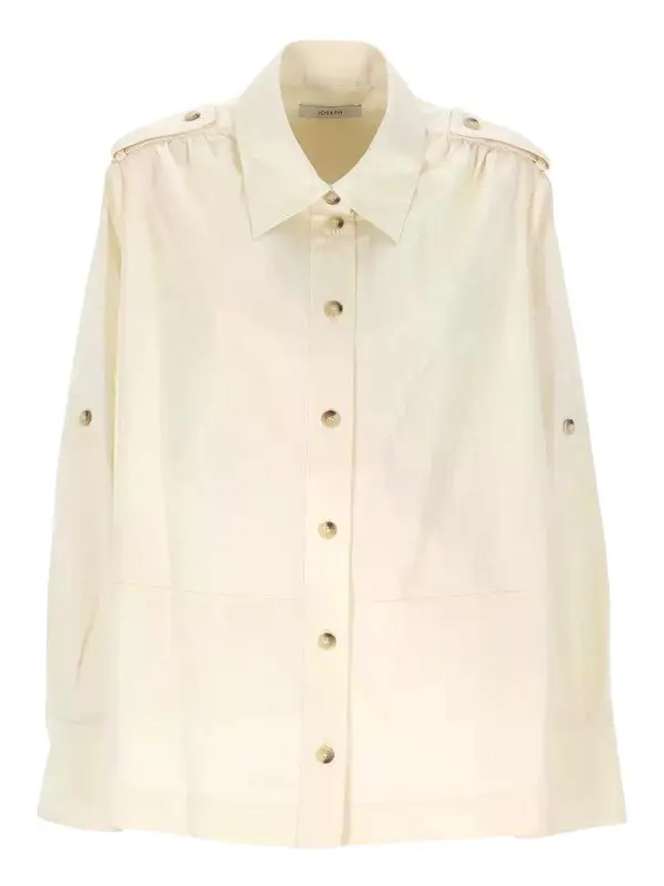 JOSEPH Button Shirt - Grey