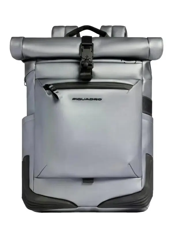 PIQUADRO Roll-top Backpack - Grey