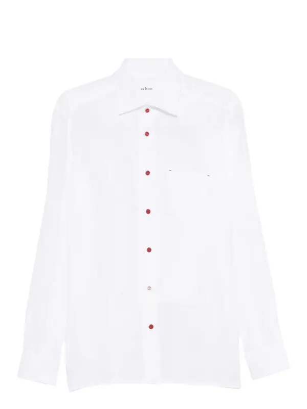 Kiton Button-up Shirt - White