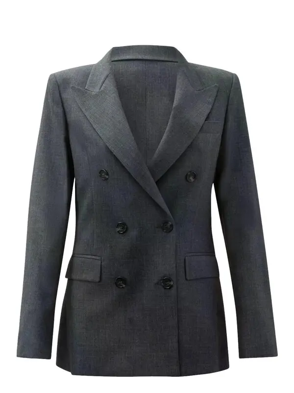 SEMPER Double-breasted Jacket - Grey