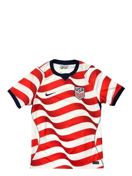 Nike Usmnt 2026 Drifit Stadium Home Replica Jersey - Sail/midnight Navy Blue