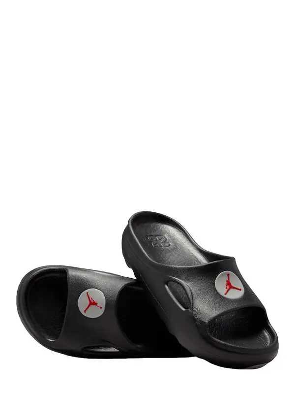 JORDAN Hydrip Red Slides - Black/tech Grey/university Red