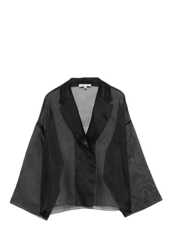 Antonelli Firenze Button Front Jacket - Black