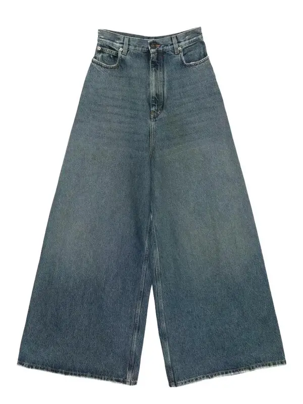 Balenciaga Wide-leg Jeans - Blue